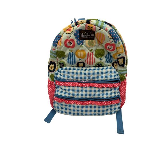 Matilda Jane | Accessories | Matilda Jane Quilted Apple Print Backpack ...
